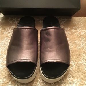 H by Halston | Shoes | H By Halston Platform Slide In Shoes | Poshmark